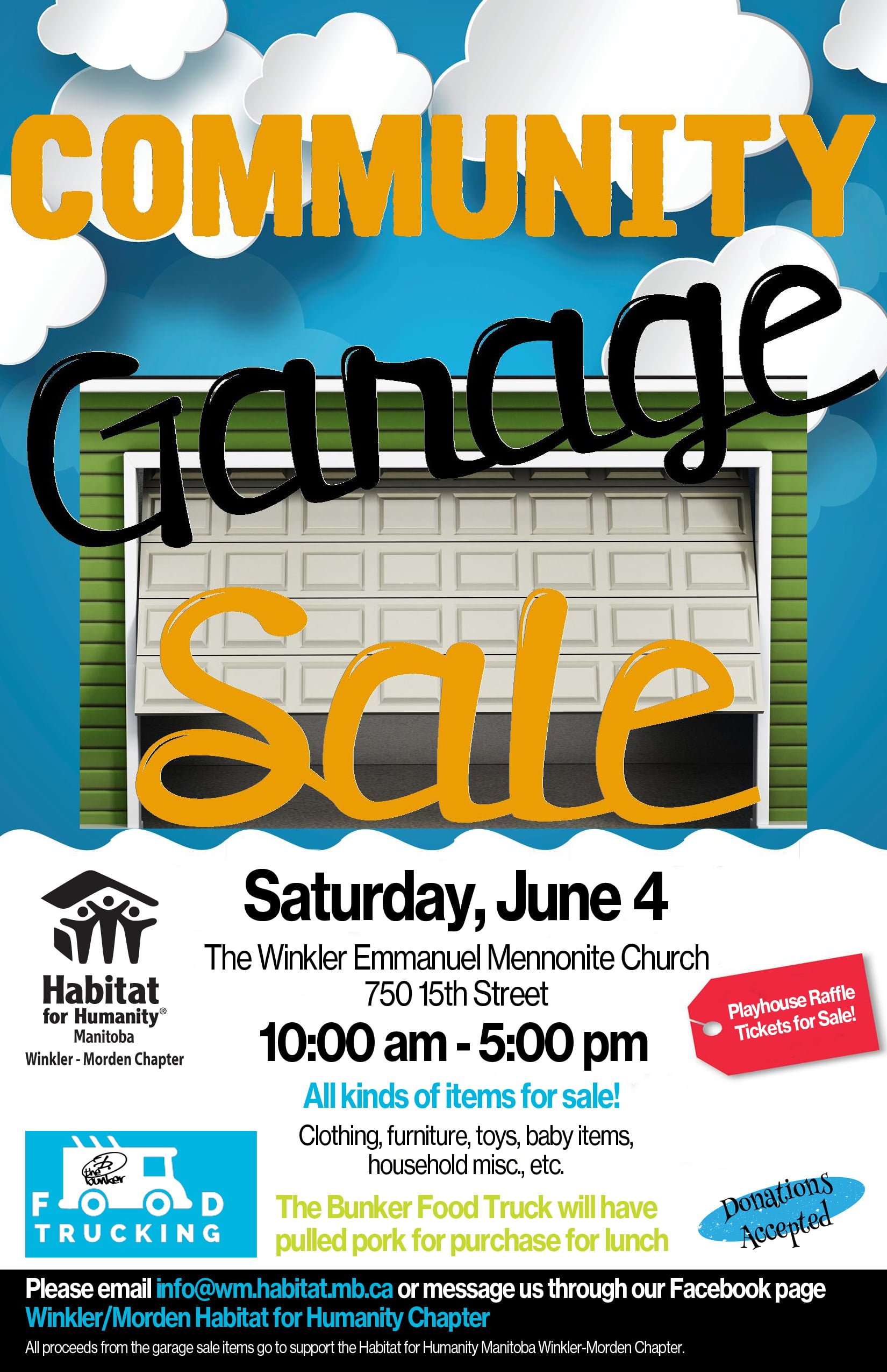 Community Garage Sale - Habitat